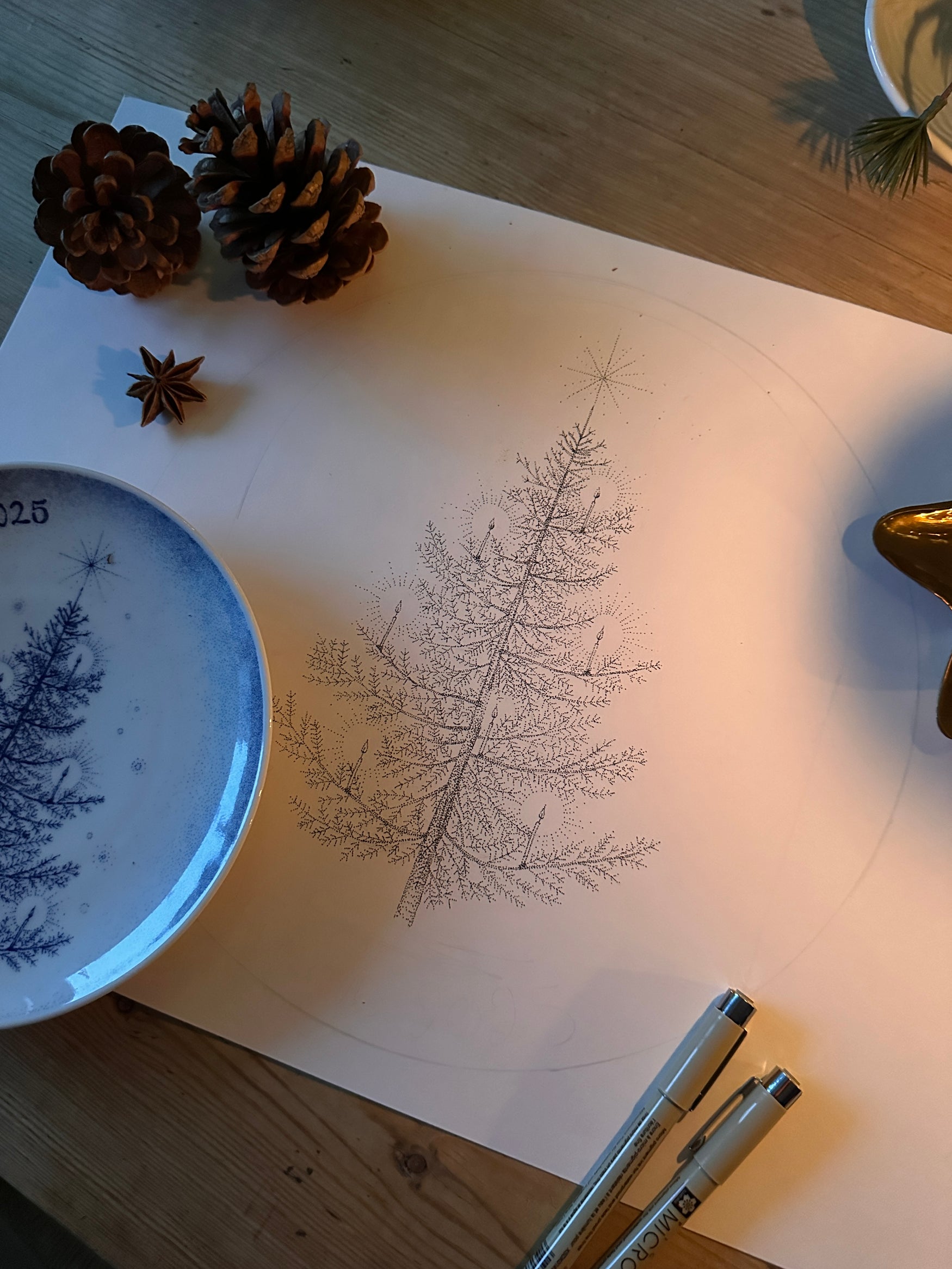 JULEPLATTE 2025 – Porsgrunds Porselænsfabrik