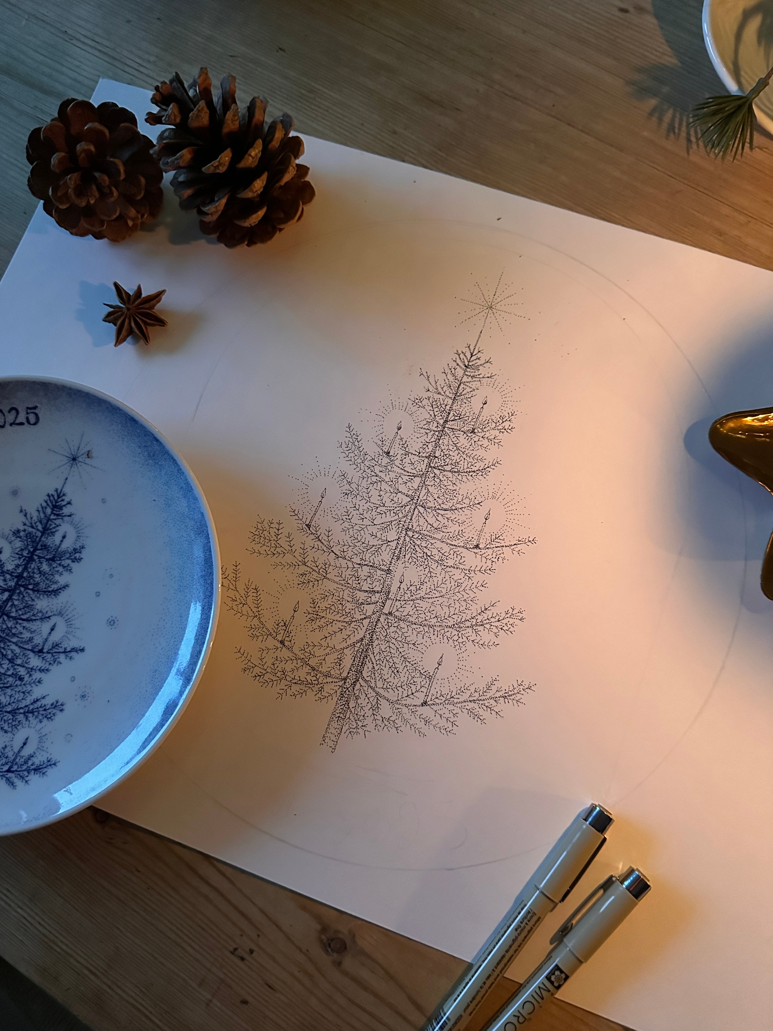 JULEPLATTE 2025 – Porsgrunds Porselænsfabrik